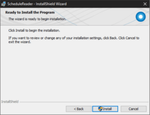 How to Install ScheduleReader™ on Windows
