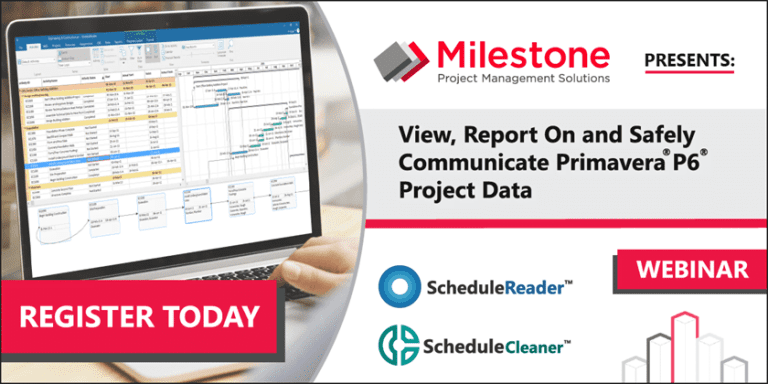 View, Report On and Safely Communicate Primavera P6 Project Data