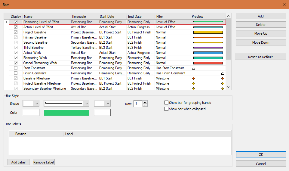 How to create a new layout in ScheduleReader?