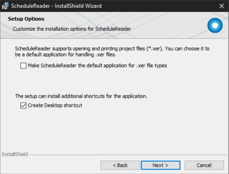 How to install ScheduleReader on Windows