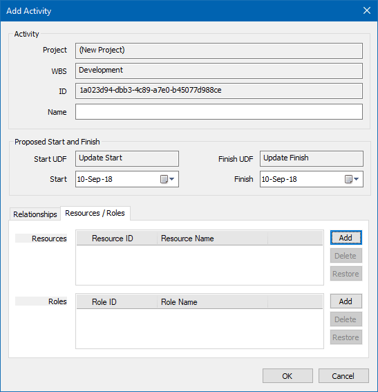 How to propose new activity with ScheduleReader?