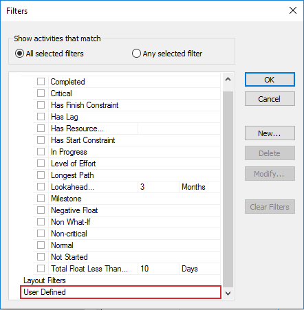 How to create custom filter in ScheduleReader?