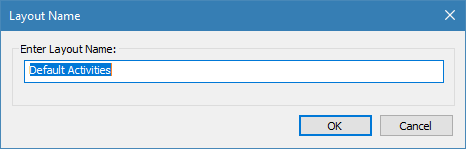 How to create a new layout in ScheduleReader?