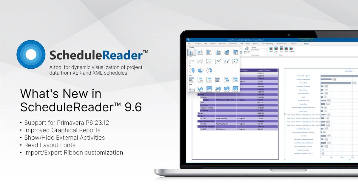 Introducing ScheduleReader 9.6: Learn all about the new functionalities