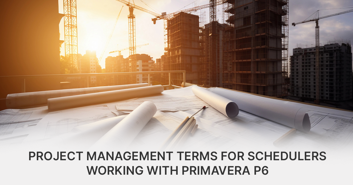 Project Management Terms for Schedulers Working with Primavera P6
