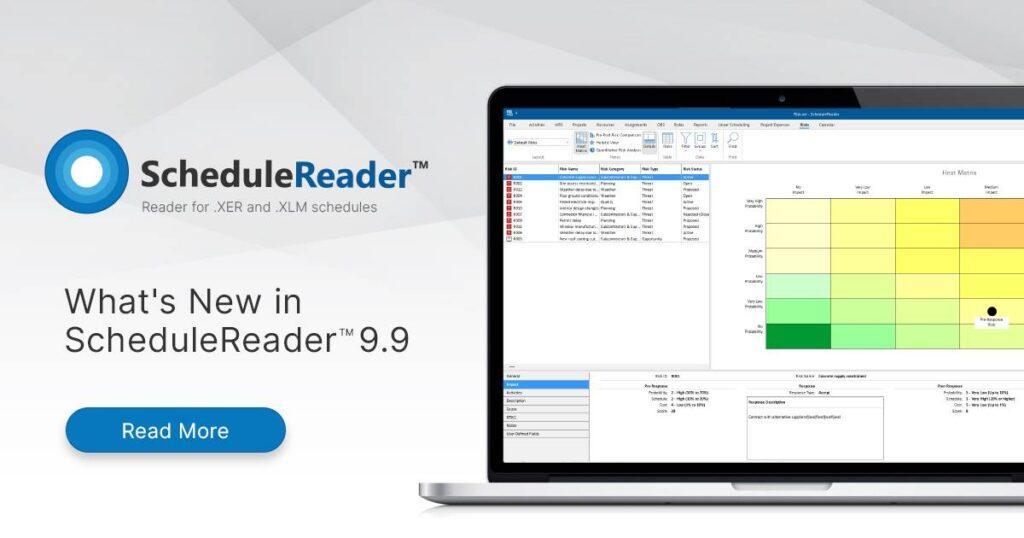 Blog - Articles on ScheduleReader, Primavera P6, Scheduling